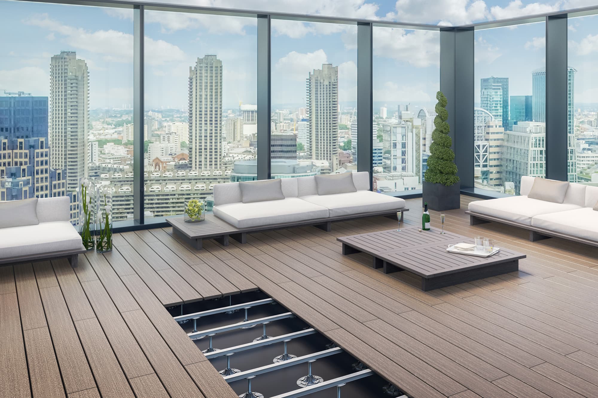 Zerodeck | Fire-Rated Decking Finish, Cladding Finish | Finishes | ODC